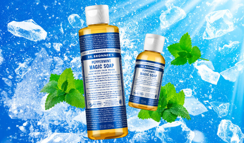 "Magic Soap Peppermint Set" is released in limited quantities from Dr ...